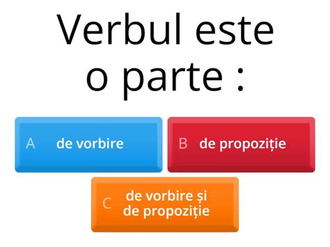 Verbul Quiz