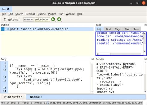 How To Install Leo Editor On Ubuntu IDE PIM And Outliner CONNECTwww Com