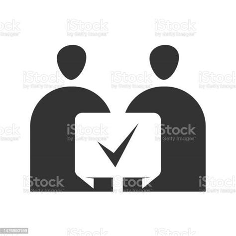 거래 사람들 로고 템플릿 아이콘 그림 브랜드 아이덴티티격리되고 평평한 그림 벡터 그래픽 개념에 대한 스톡 벡터 아트 및 기타 이미지 개념 개념과 주제 계약서 Istock