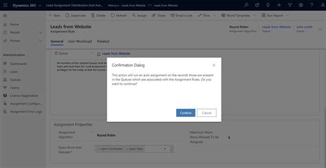 Round Robin Algorithm Microsoft Dynamics 365 Crm Tips And Tricks