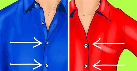 ღილები ქალის და კაცის პერანგებზე სხვადასხვა მხარესაა იცით რატომ რჩევები ვივიენისგან