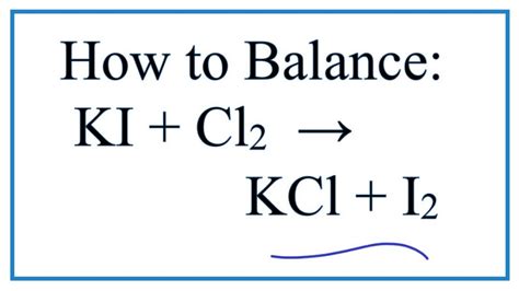 Ki Cl Kcl I Chemical Reaction And Equation My Xxx Hot Girl Ki Cl Kcl I Chemical Reaction And Equation My Xxx Hot Girl