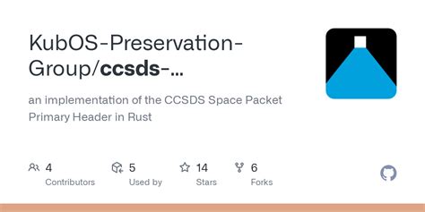 GitHub KubOS Preservation Group Ccsds Spacepacket An Implementation Of The CCSDS Space Packet