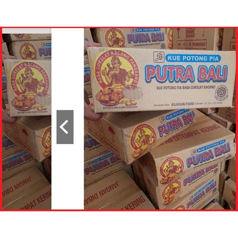 Pia Cake Cut Chocolate Putra Bali 1 Box Contains 10 Kilos Legendary Old School Snack Shopee