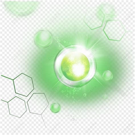 미용 기술 분자 원형 조명 일러스트 효과 요소일주dna Png 일러스트 무료 다운로드 Lovepik