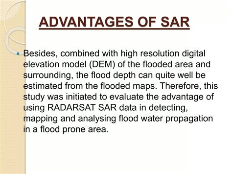 Flood Risk Mapping Using GIS And Remote Sensing And SAR PPTX