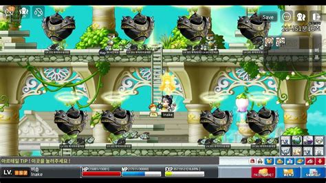 메이플스토리 월드 아르테일 2차 베타테스트 157레벨 비숍 추억의 길5 사냥영상 Youtube