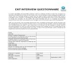 How To Conduct An Exit Interview Business Templates Contracts And Forms