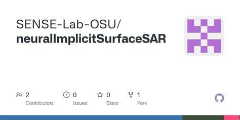 Github Sense Lab Osuneuralimplicitsurfacesar