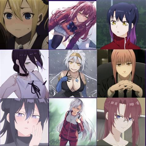 3x3 Of My Favourite Waifus Idk I Just Like Side Characters Myanimelist