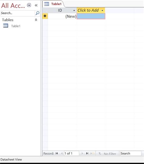 Membuat Database Microsoft Access Untuk Pemula ~ Panduan Pemrograman Visual Basic