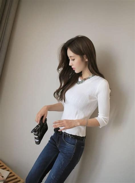 Pin By Giles Lee On Asian Jean And Skinny Jeans 청바지and스키니진 Fashion