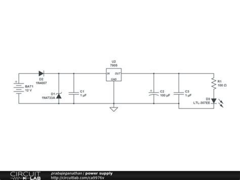 Power Supply CircuitLab