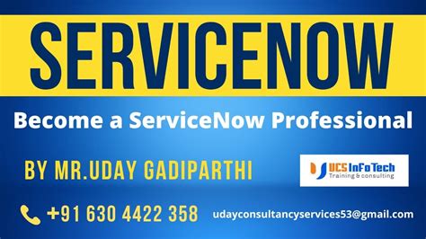 call 91 630 4422 358 no 1 servicenow training in hyderabad pune bangalore ncr uday