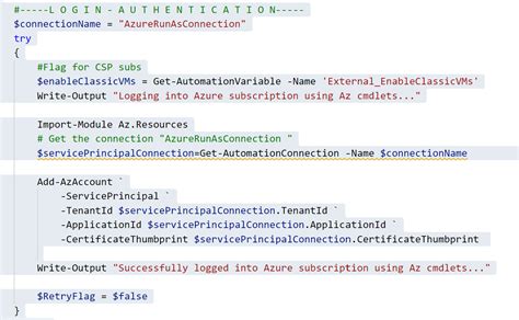 I Want To Migrate From An Existing Run As Account To Managed Identities