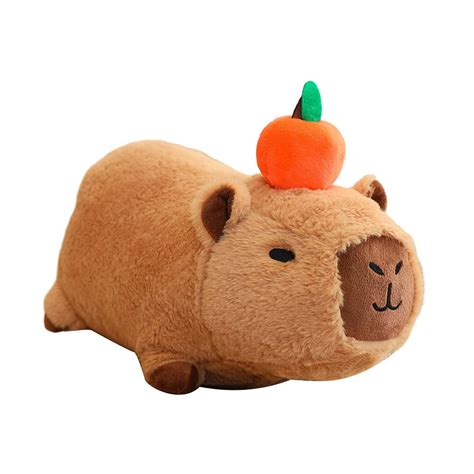 Capybara Plush Toy Capybara Stuffed Toy With Sound Cartoon Comfortable