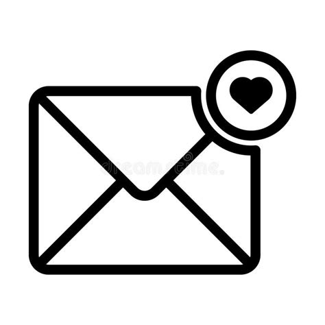 Trendy Email Icon Vector Message Icon Mail Icon Inbox Sign Messaging Symbol Envelope Black