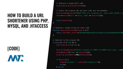 How To Build A Shortener Php Mysql Htaccess Martech Zone