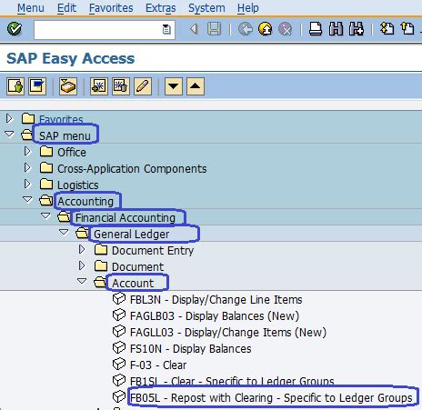 Repost With Clearing Specific To Ledger Group In SAP SAP Tutorial