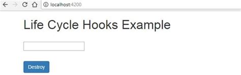 Angular Component Lifecycle Hooks Overview