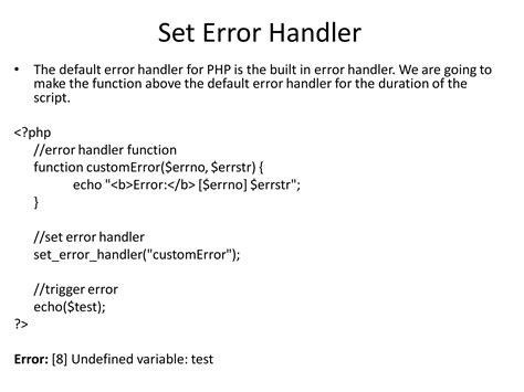 Object Oriented Php Part 2 Ppt Free Download