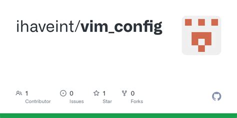 Github Ihaveintvimconfig