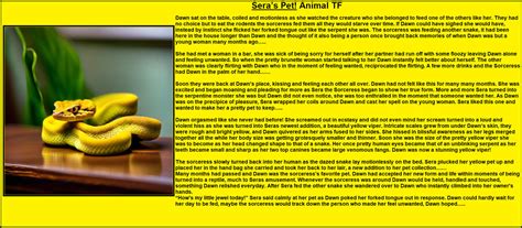 Seras Pet Animal Tf By Mmtfcaptions On Deviantart
