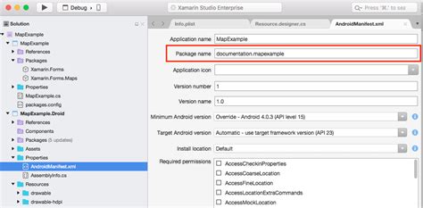 Xamarin Forms Tutorial Adding A Map In Xamarin Forms Xamarin