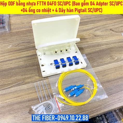 Ftth Plastic Odf Box 02fo 04fo Sc Upc Full Accessories Shopee Malaysia