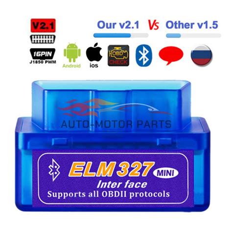 Elm327 Obd2 Scanner อ่าน ลบ โค๊ด เครื่องสแกนรถยนต์ เครื่องลบโค้ด เครื่องแสกนรถยนต์ กล่อง ลบโค้ด