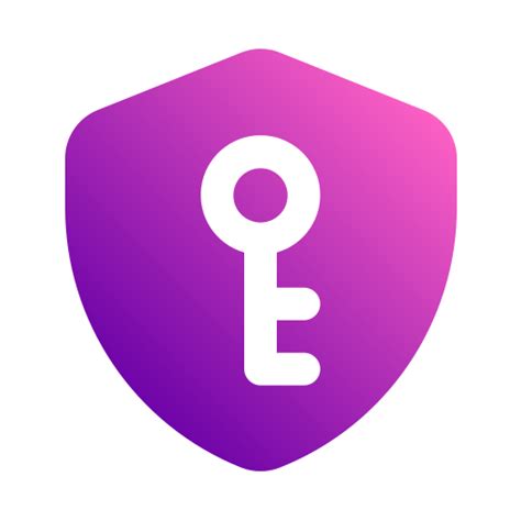 Authentication Generic Gradient Fill Icon