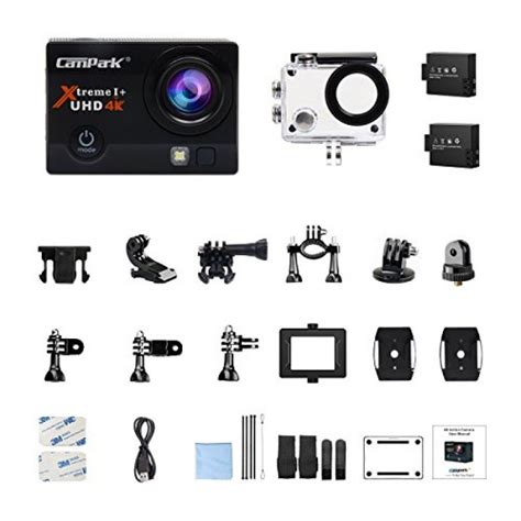 Campark Act74 Action Camera 16mp 4k Wifi Waterproof Sports Cam 170