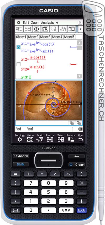 Casio Classpad Ii Fx Cp400 —buy Now At Calculator Ch