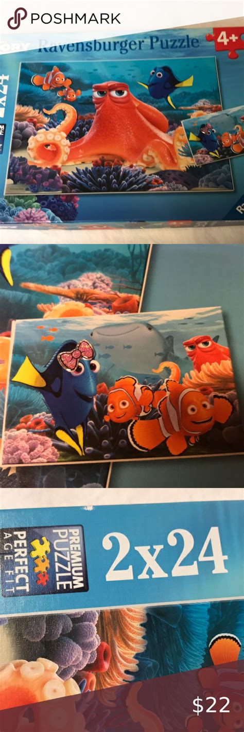2 Puzzles Dory Finding Nemo Ravensburger Puzzle Ravensburger Puzzle