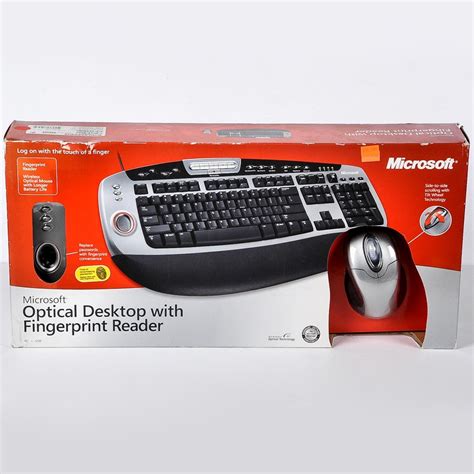 Microsoft Keyboard With Fingerprint Reader Jumborenew