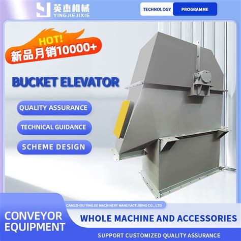 Bucket Elevator Construction Cement Sand Elevator Ne Type Plate Chain