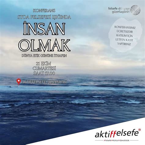 Aktiffelsefe Konferanslarımız Aktiffelsefe Kültür Derneği