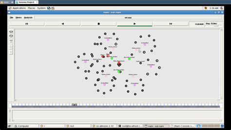 1 Working Snap Of Ns2 According To Hybrid Routing Protocol Secondary Download Scientific