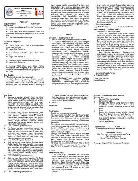 Kertas F4 Taize Wilayah Pdf