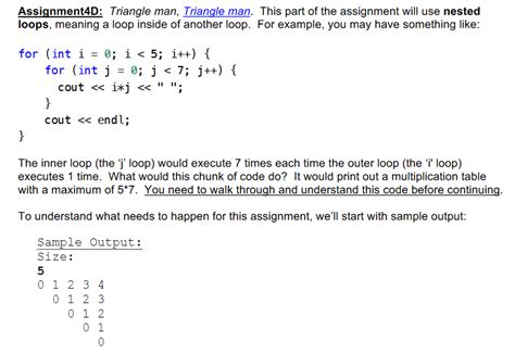 Solved Assignment4D Triangle Man Triangle Man This Part Chegg Com