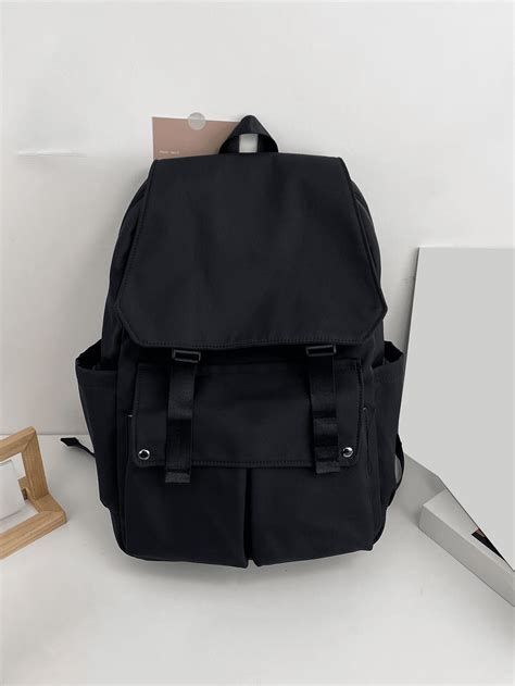 Classical Basic Travel Backpack For School Water Resistant Book Bag