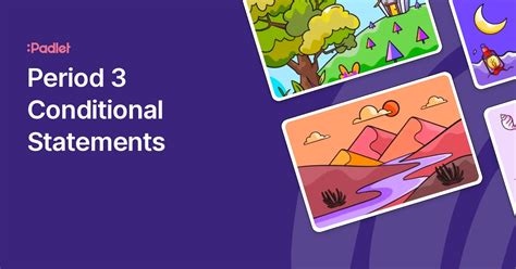 Period 3 Conditional Statements