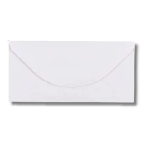 1000 White Dl Envelopes 100gsm Diamond Flap Greeting Card Invitation F
