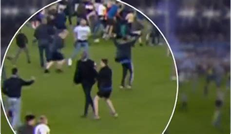 На Виеира му „пукна“ филмот удри навивач на Евертон ВИДЕО