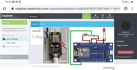 Iot Based Ldr Light Control Using Mqtt
