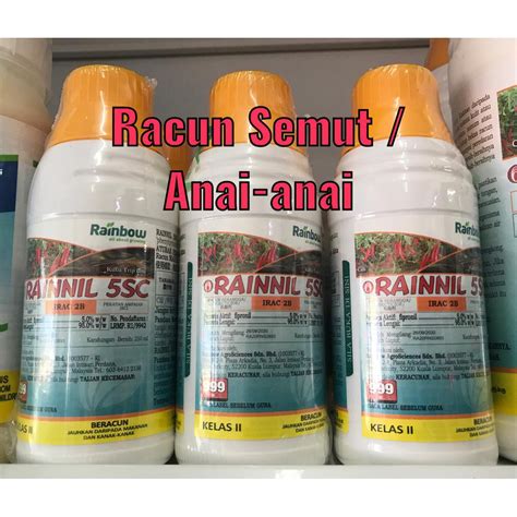 250ml Rainnil 5scsama Dengan Regent Fipronil 5anai Anaisemutkutu