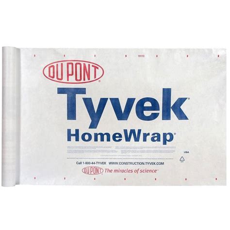 Dupont Tyvek Homewrap House Wrap 3 X 100 White