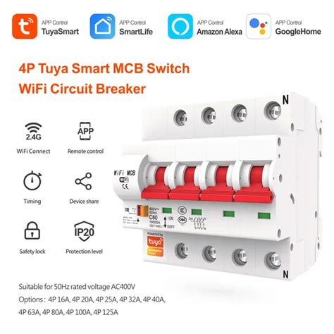 Pole Smart Wifi Breaker Minisim Smart Homes