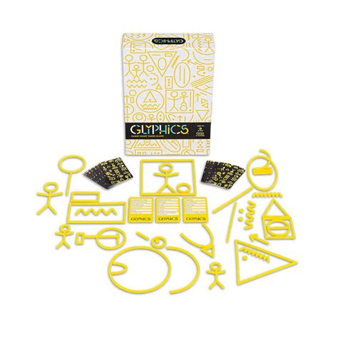 glyphics a party game of clues communication and guesses casual game revolution