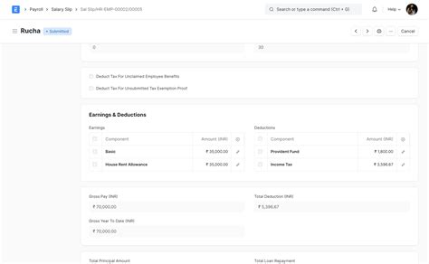 Income Tax Calculation Is Wrong · Issue 15 · Frappe Hrms · Github